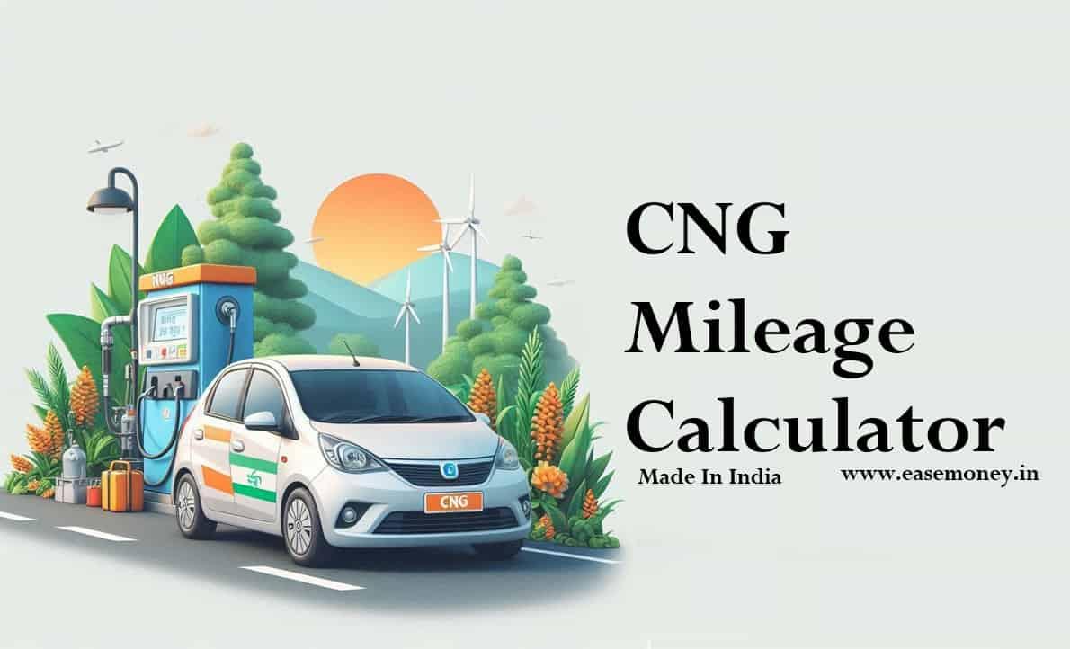 CNG Mileage Calculator – Cost & Average per KM in India