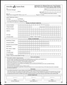 Canara Bank RTGS Form Download, Fill-Up, Charges 2026