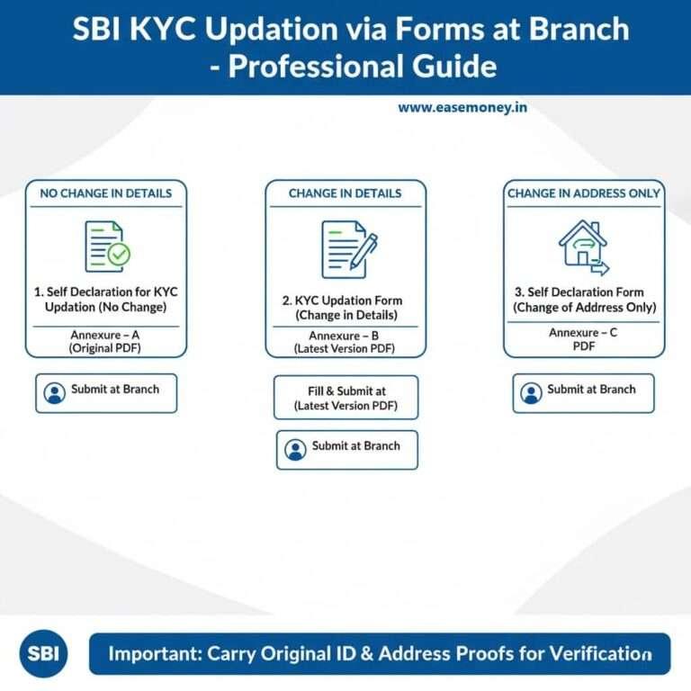 SBI KYC Form - Link Download, Fill Up, Annexure A, B, C 2026